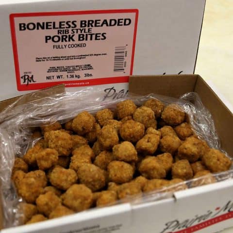Boneless Rib Style Pork Bites - Prairie Meats